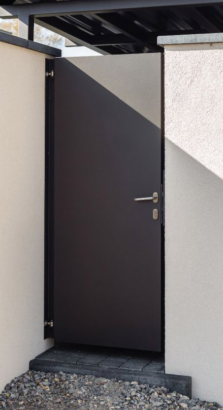 Poarta Pietonala Metalica Opaca, Design Minimalist, Modern | Condra ...