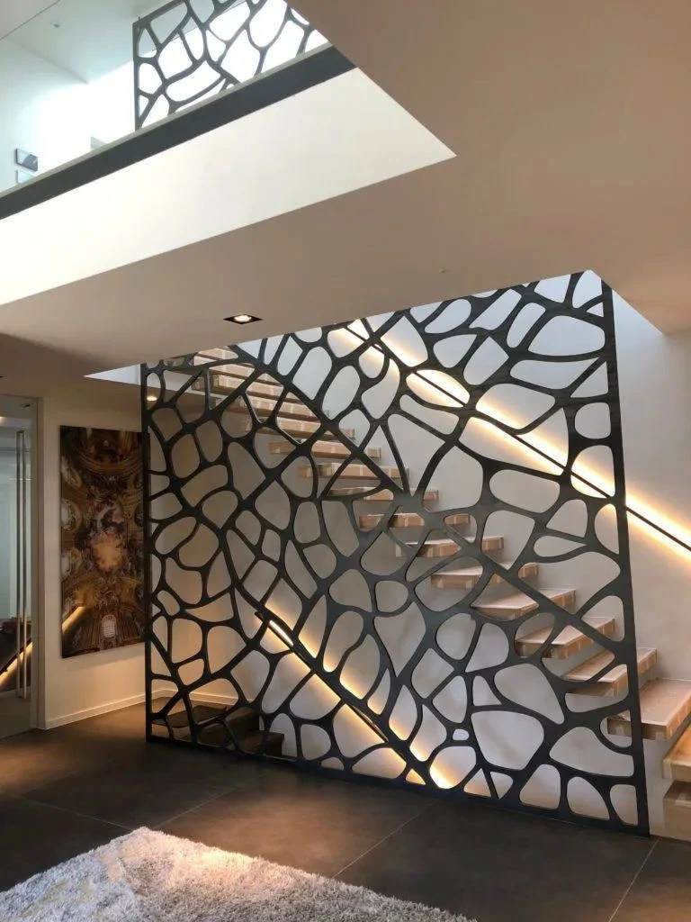 Balustrada MDF Traforat Laser Model Organic | Condra Special Construct